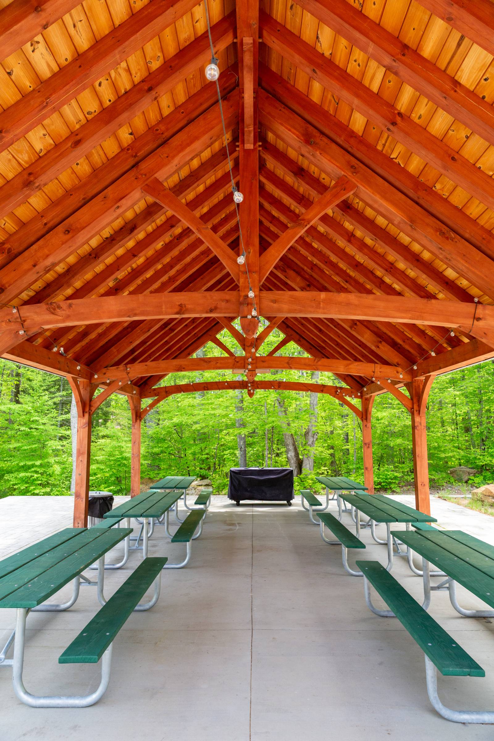 Camp Teton Timber Frame Pavilion | The Barn Yard