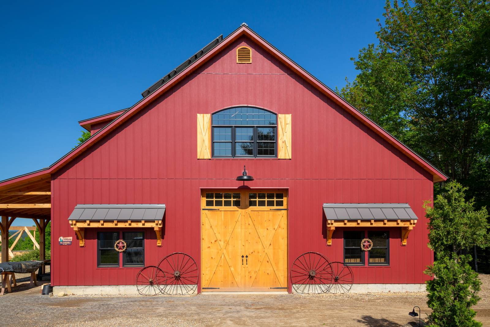 A Belmont Saratoga Barn, Customized | The Barn Yard