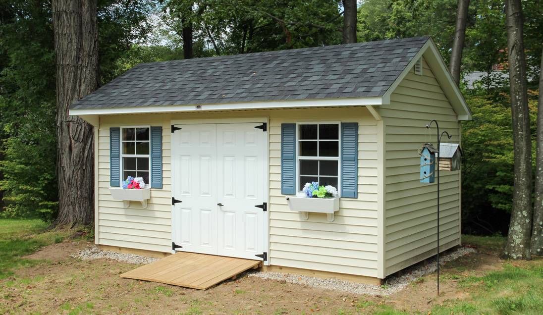 Traditional Quaker Shed | The Barn Yard