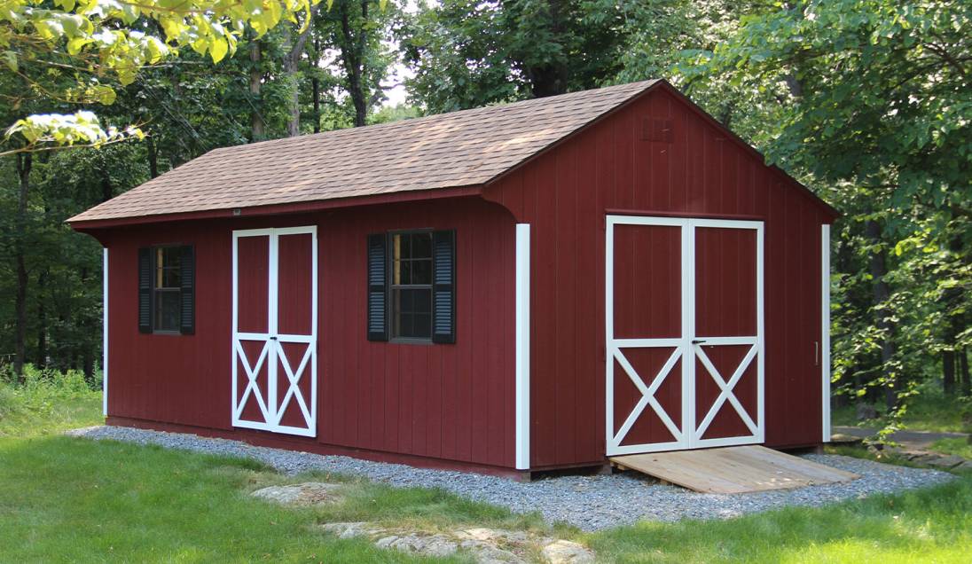 Traditional Quaker Shed | The Barn Yard