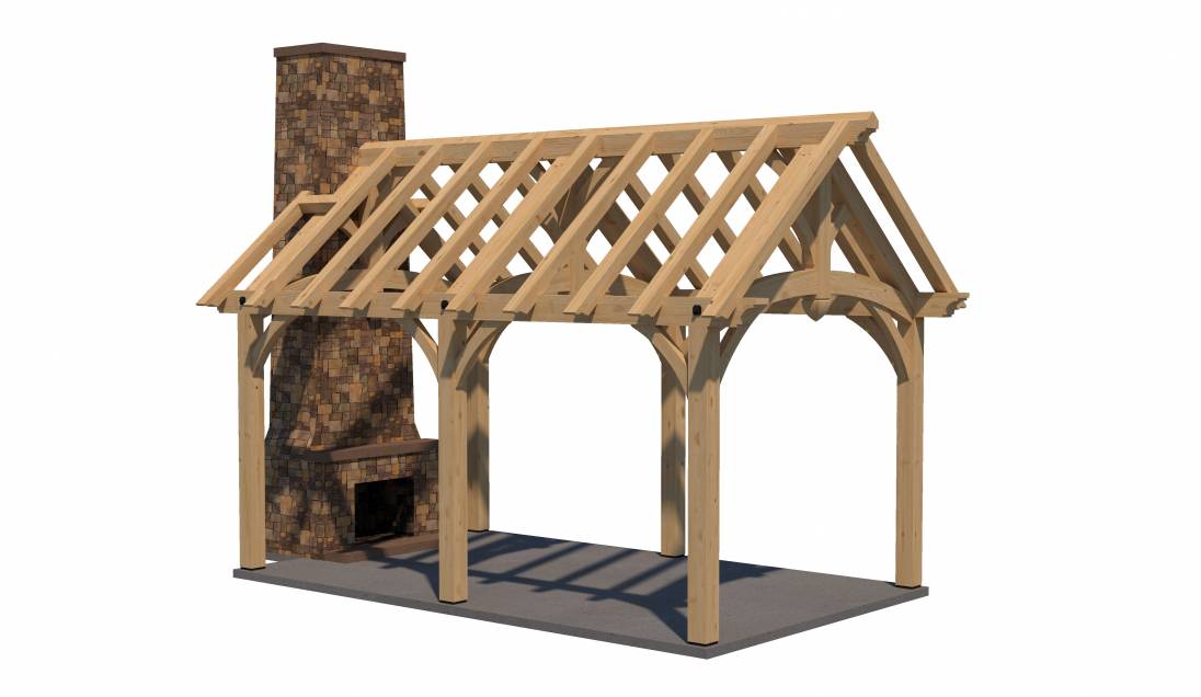 12' x 20' Teton Pavilion Kit | The Barn Yard