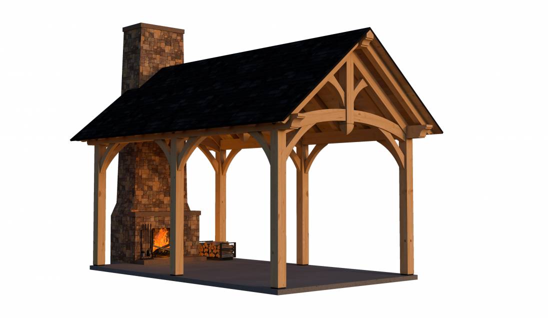Timber Frame Pavilion Kits for Sale | High-Quality Wood Kits