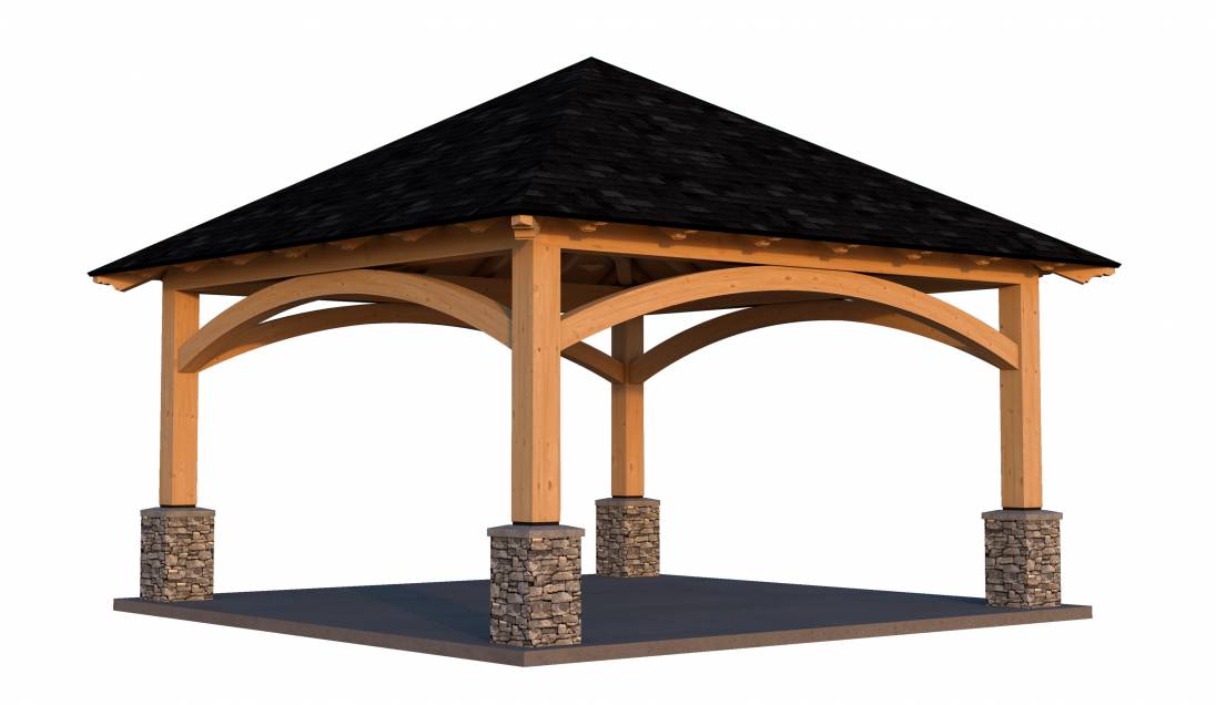 Timber Frame Pavilion Kits for Sale | High-Quality Wood Kits