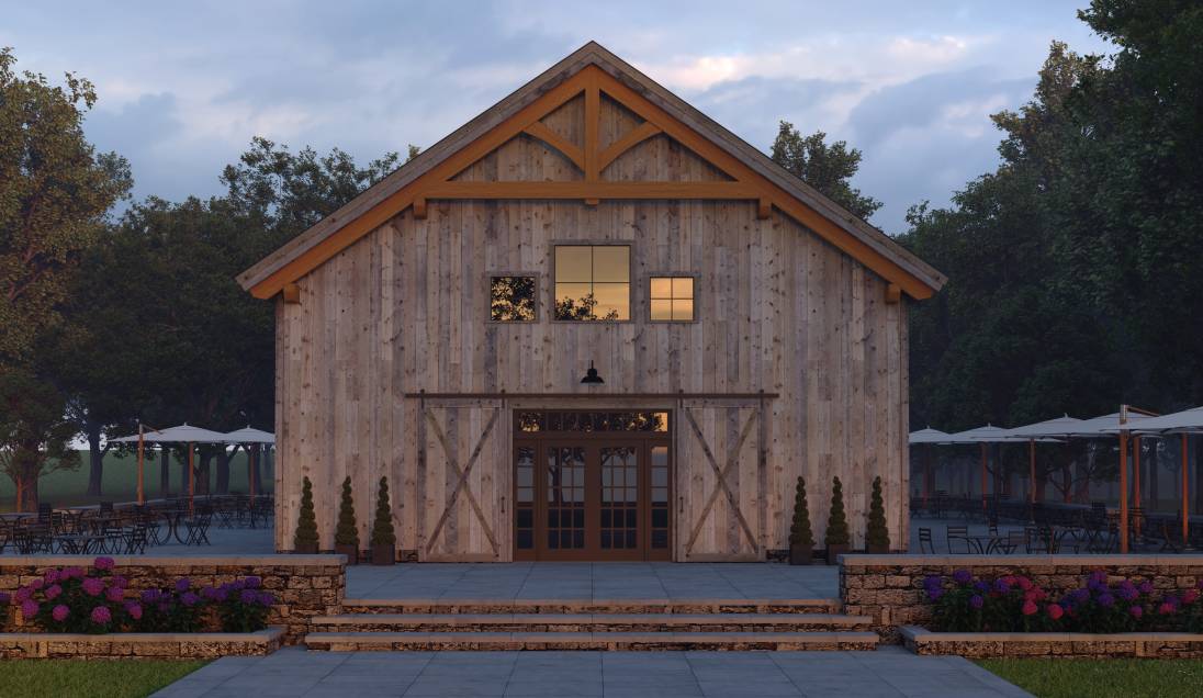 36' x 72' Heritage Event Barn Kit | The Barn Yard