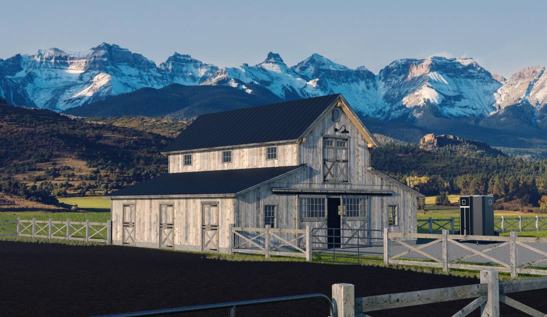 40' x 36' Hoback Monitor Barn Kit | The Barn Yard