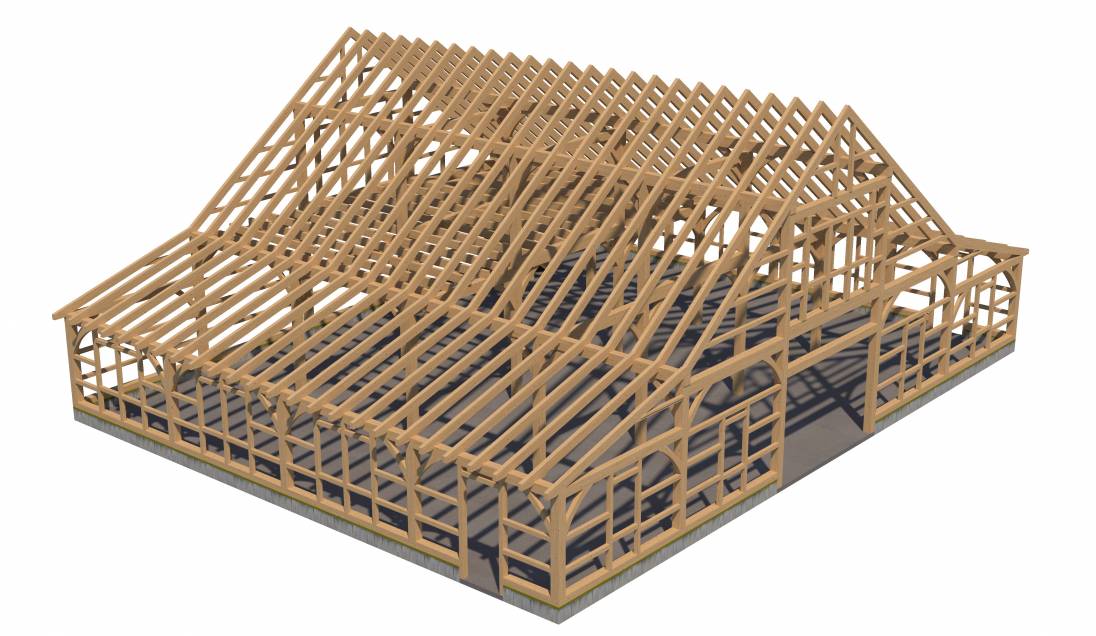 60' x 48' Preakness Saratoga Barn Kit | The Barn Yard