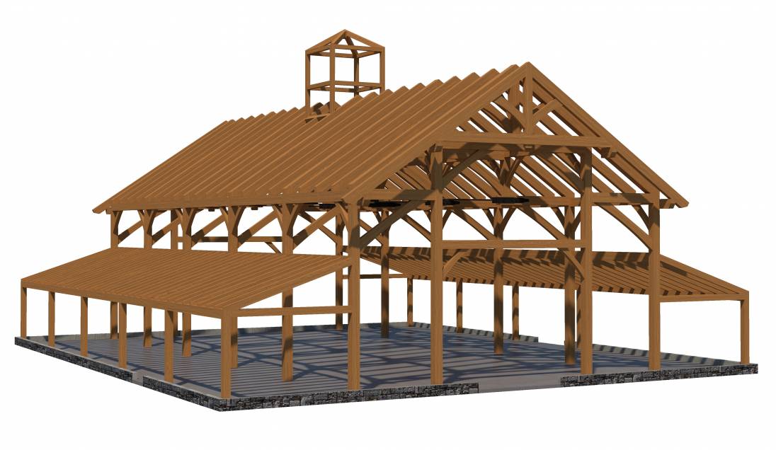 60' x 72' Nantucket Event Barn Kit | The Barn Yard