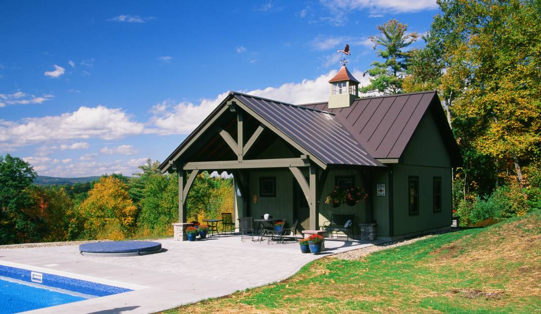 Timber Frame Pool Houses | The Barn Yard