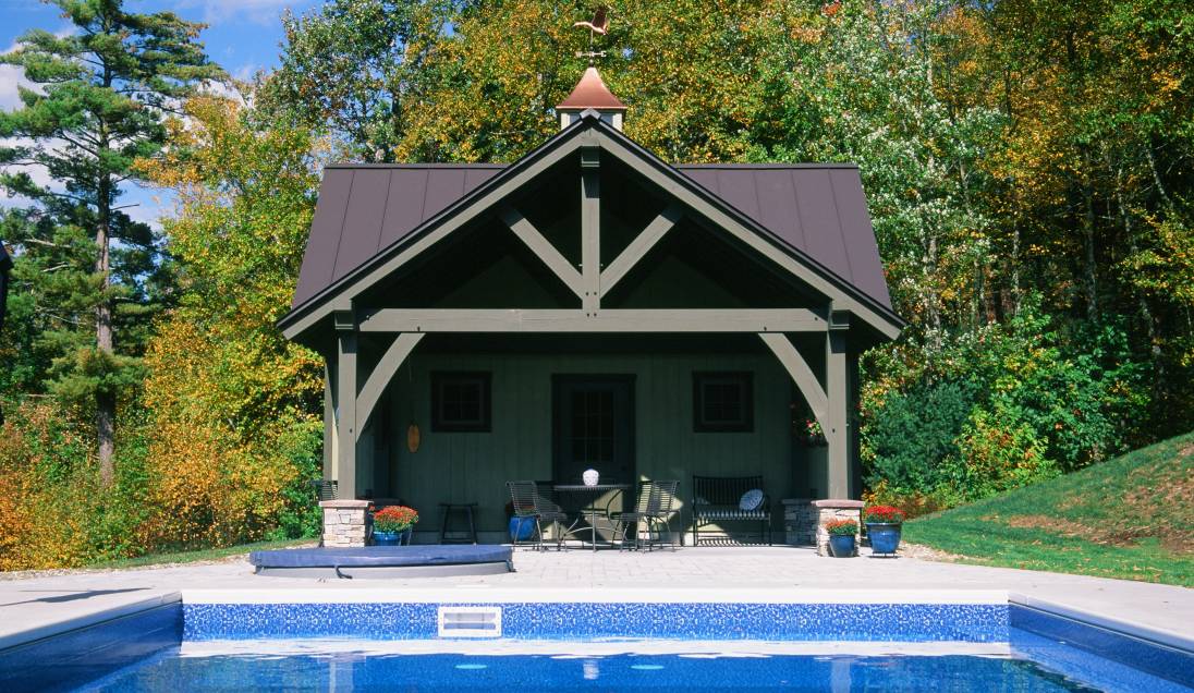 Timber Frame Pool Houses | The Barn Yard