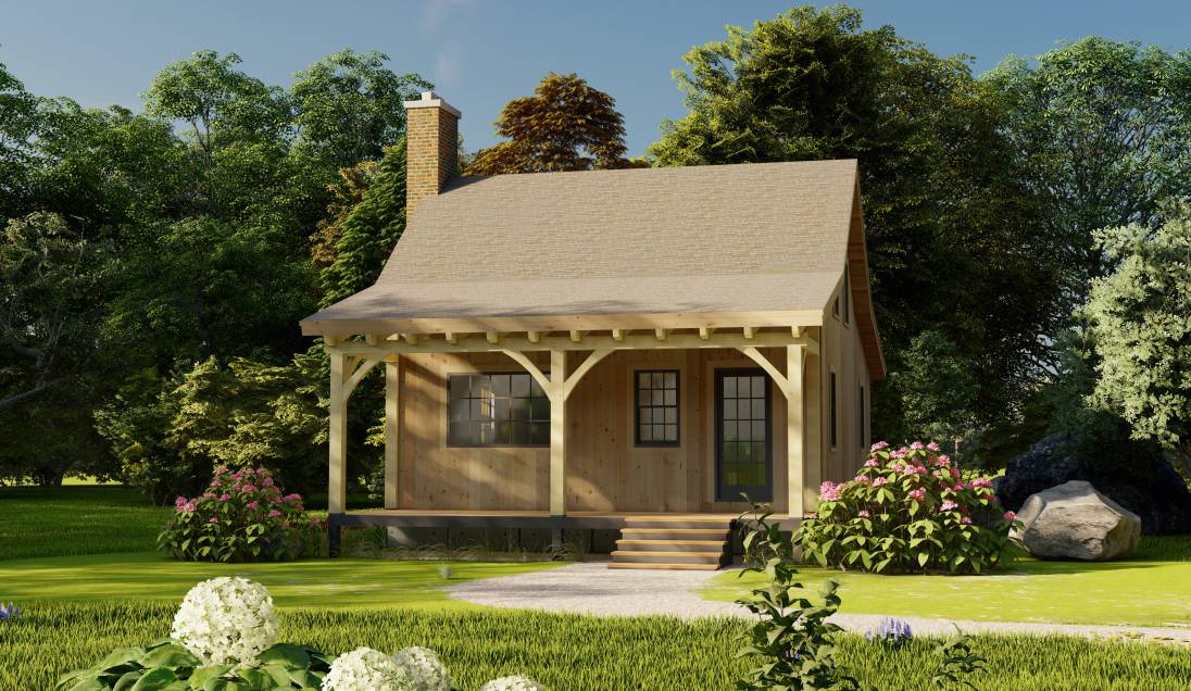 Post & Beam Cabin Kits | The Barn Yard