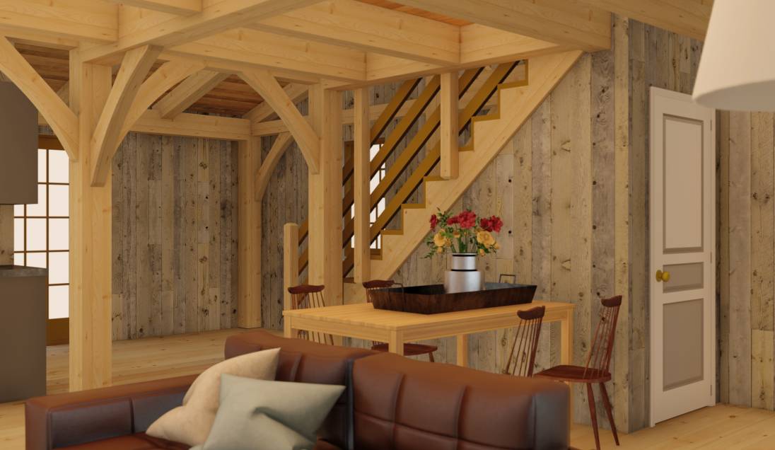 Post & Beam Cabin Kits | The Barn Yard