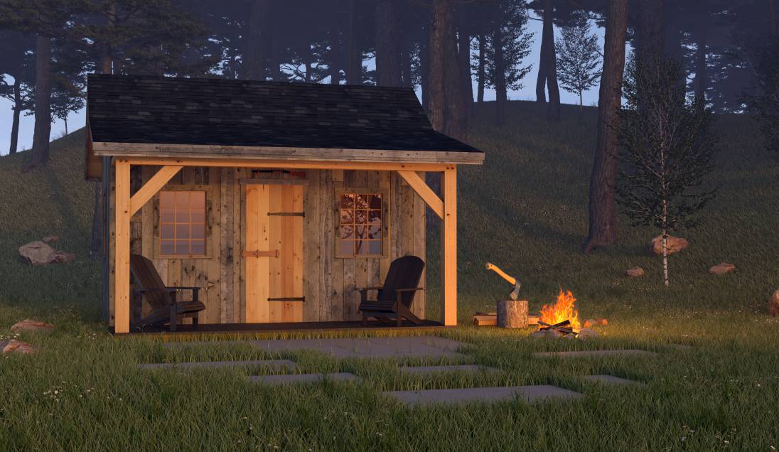 Trapper’s Cabin Kit | The Barn Yard