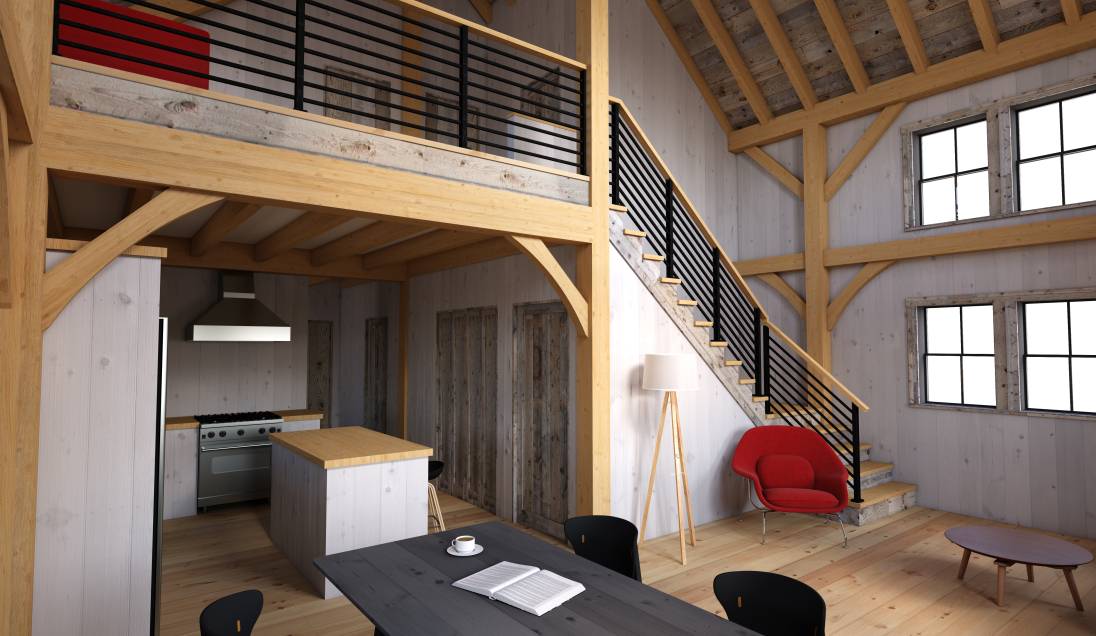 Post & Beam Barn Home Kits Shipped & Raised Nationwide
