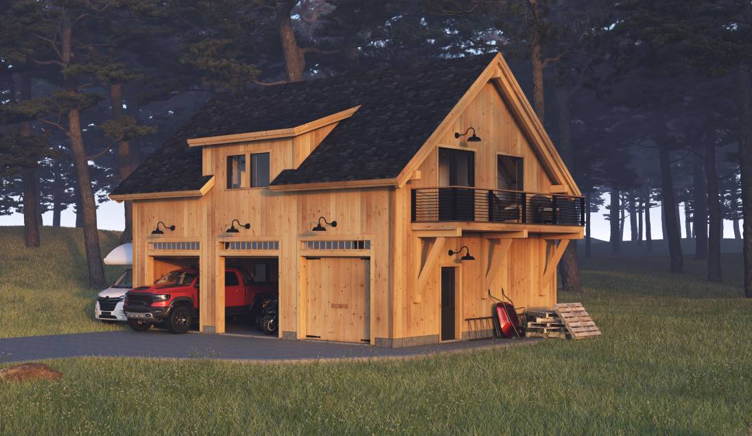 Post & Beam Barn Home Kits Shipped & Raised Nationwide