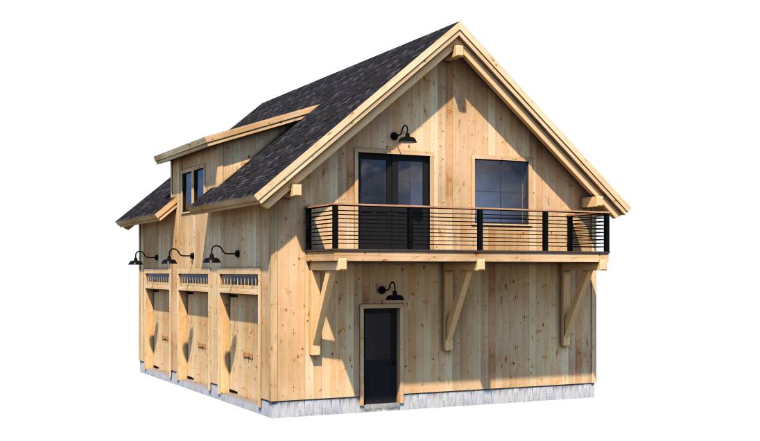 Post & Beam Barn Home Kits Shipped & Raised Nationwide