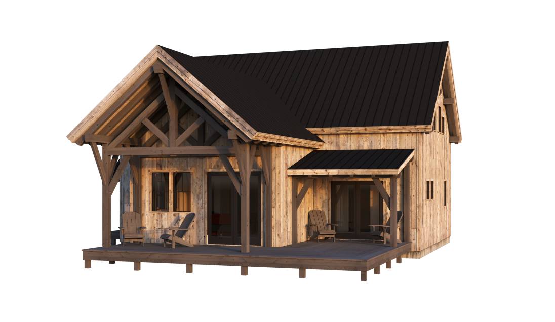 Post & Beam Barn Home Kits Shipped & Raised Nationwide