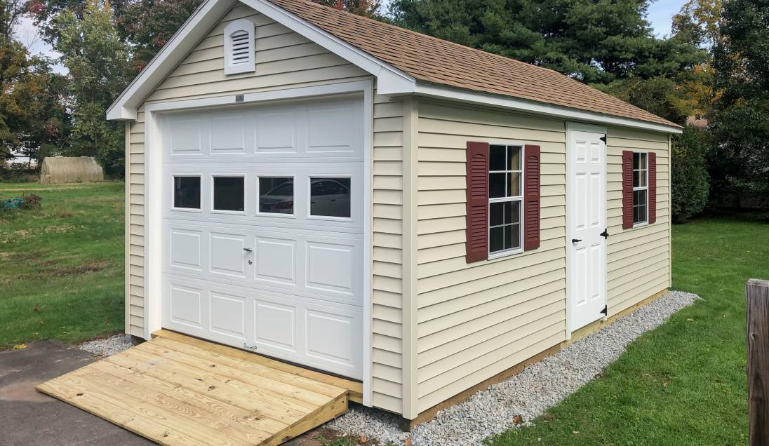 Traditional Cape Garage | The Barn Yard