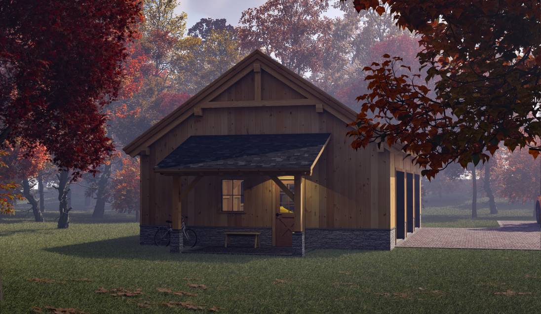 26' x 42' Quincy Car Barn Kit | The Barn Yard