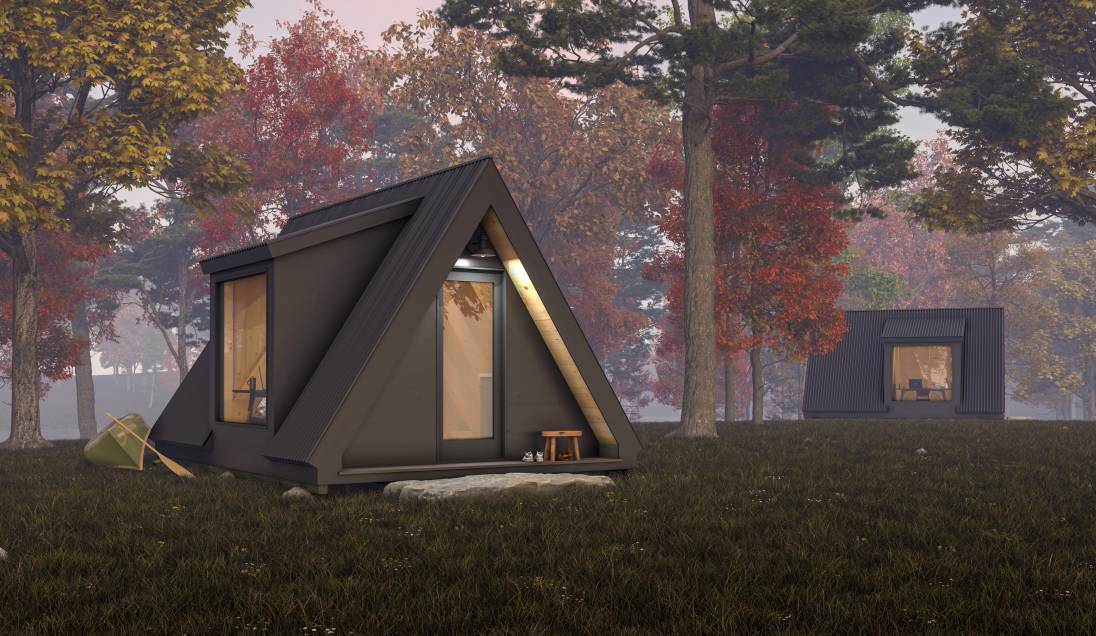 Post & Beam Cabin Kits | The Barn Yard